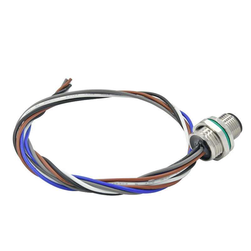 Sensor Screw Jack 5 Positions M12 Waterproof Receptacle Panel Mount M12 ...