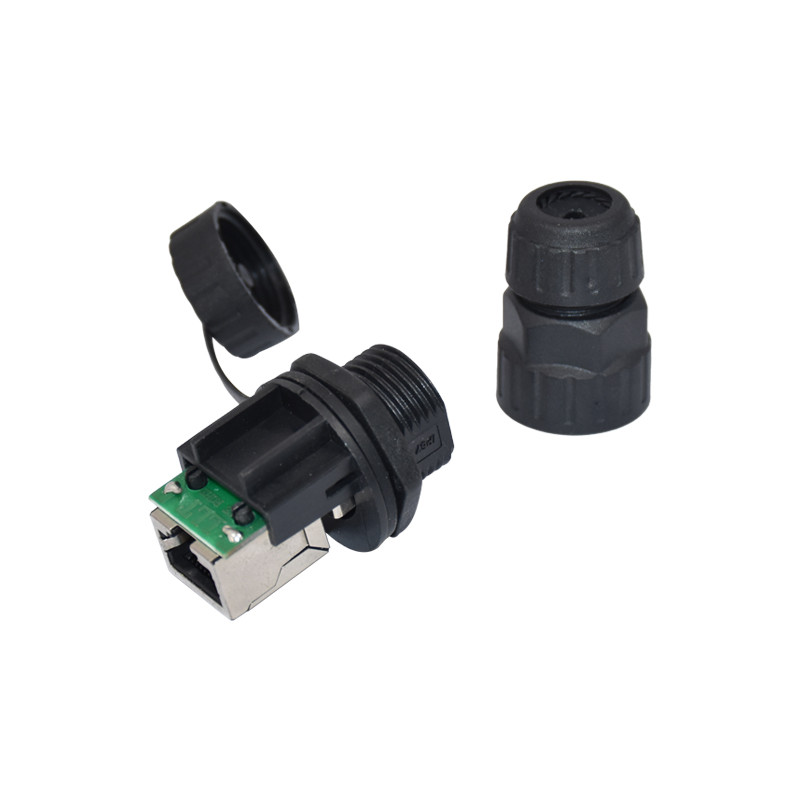 Waterproof Rj45 8p8c Cat5e Cat6a Ethernet Extender Complete Set Rj45 ...