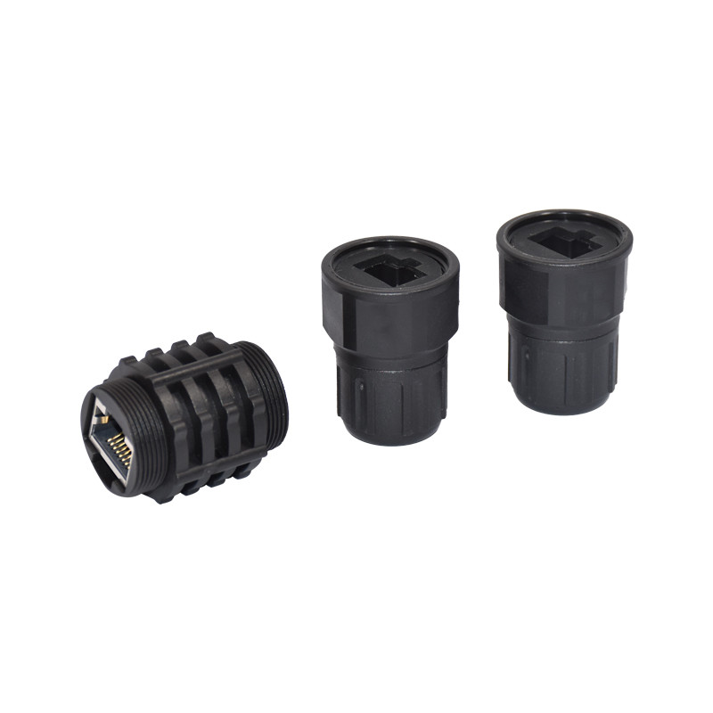 Waterproof Rj45 8p8c Cat5e Cat6a Ethernet Extender Complete Set Rj45 ...