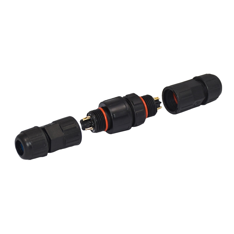 Female LED Waterproof Connector For LED Lighting Applications -40°C To ...