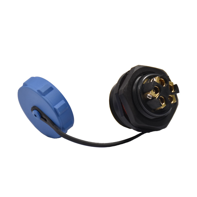 Panel Mount Waterproof Power Connector SP21 IP68 2 3 4 5 6 7 9pin Plug ...