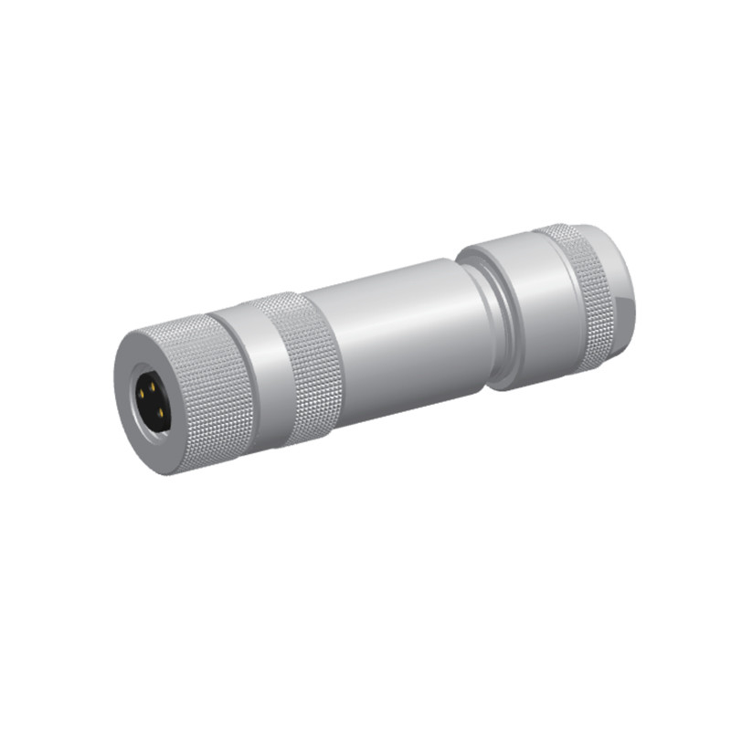 M8 Female 3 Pin 3pin 3p Attachable Assembly Round Circular Connector ...