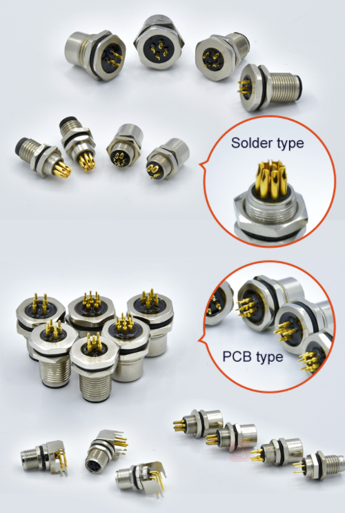 Custom IP67 IP68 Panel Mount Connector A B C D interface standards OEM