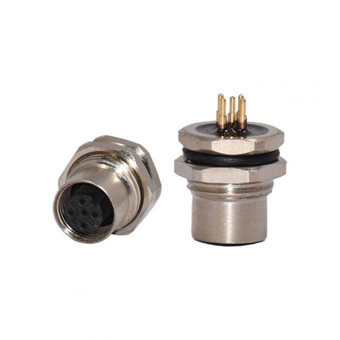 4 Pin Waterproof Bulkhead Connector